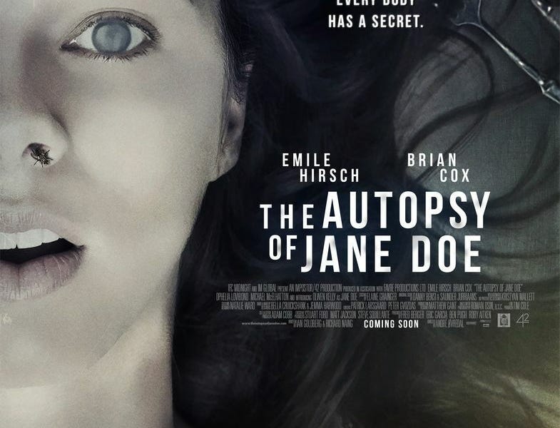 The Autopsy Of Jane Doe (2016) - SM Fearview