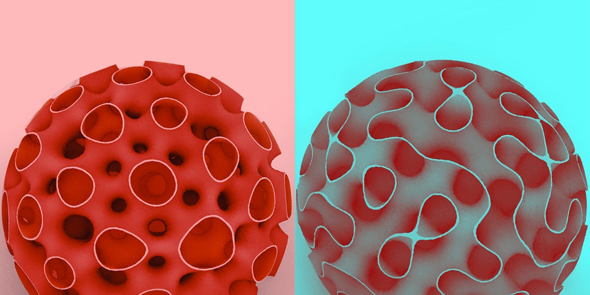 Spherene vs. Gyroid - by Duann Scott - Bits to Atoms