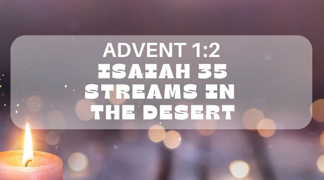Advent Devotional 1 2 Streams In The Desert