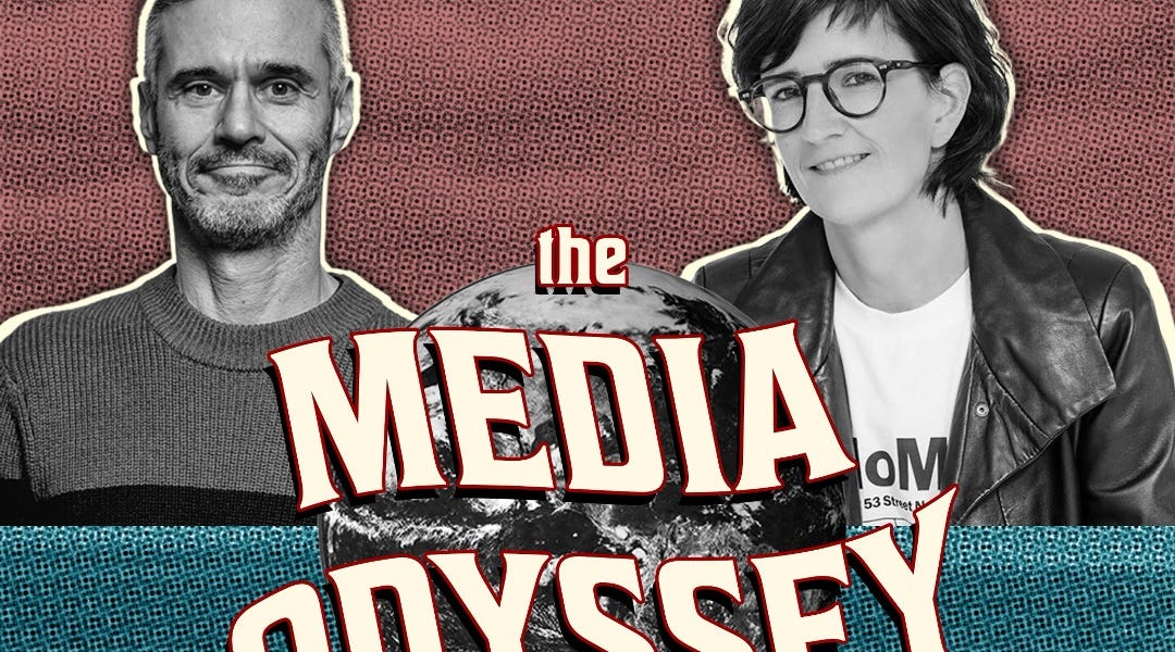 Odyssey Couple - by Evan Shapiro - Media War & Peace