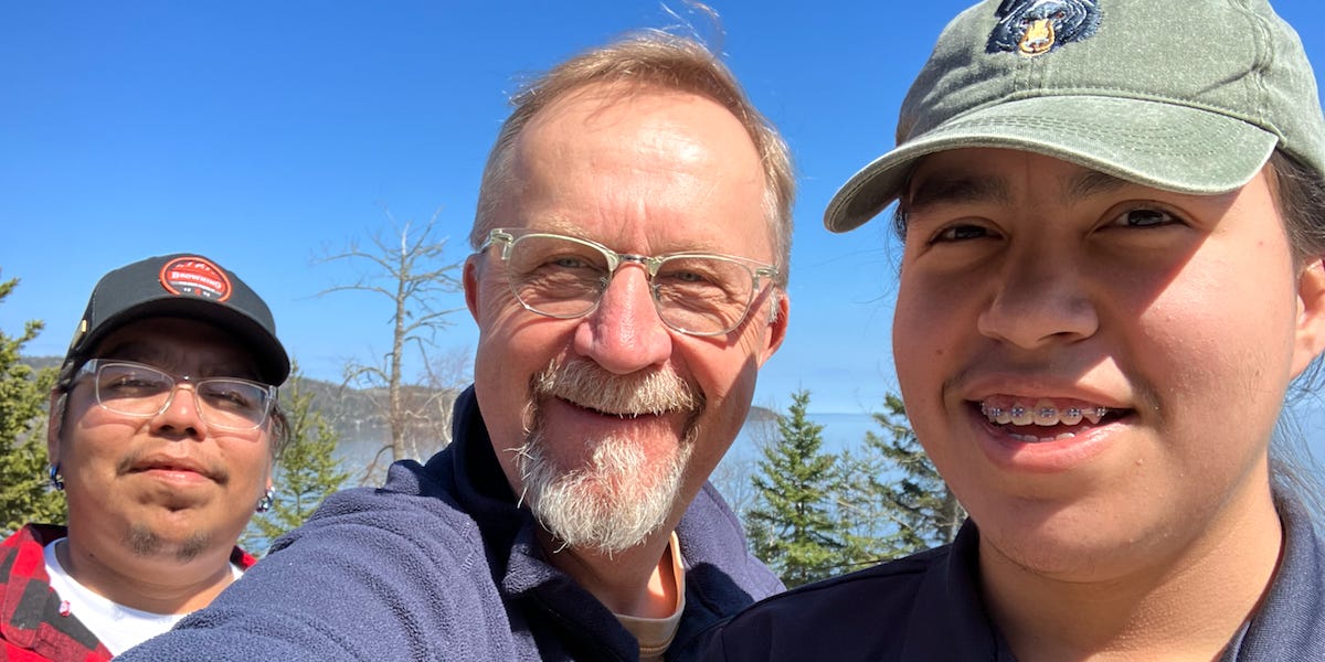 Arrival at Grand Portage. - by Ashley Mark Adkins