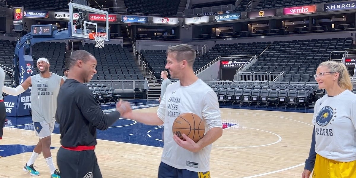 Ronald Nored showered with love from Pacers in return with Atlanta Hawks