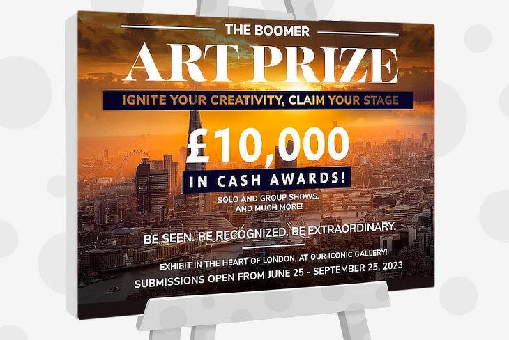 The Boomer Art Prize & Sarah Daly Interview - by MoMa UK