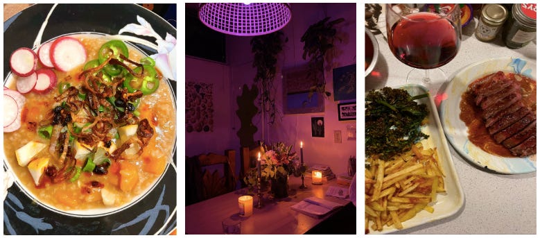 Eating Alone - Nina’s Substack