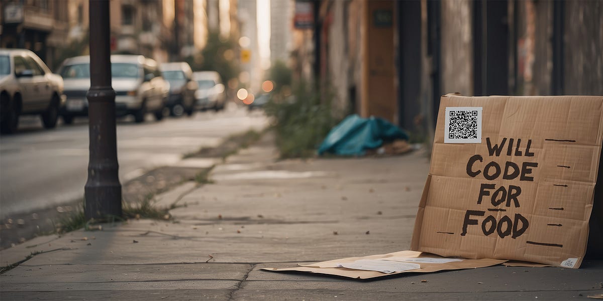 Will Code For Food - by Dré Labre - Design Fiction Daily