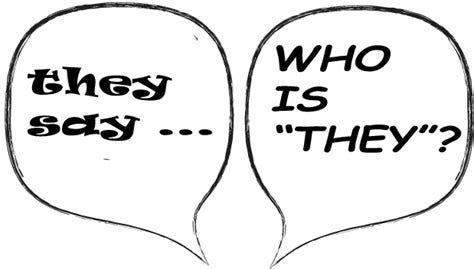 Who are 'They'? - by mike Myhre - Renew your View