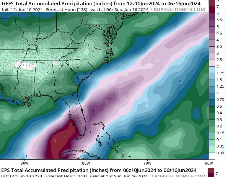 Rain without a Name: The Hurricane Watch for June 10th