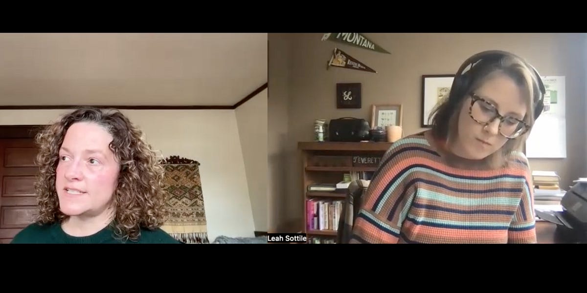 31. Good Talk #6: Kathleen McLaughlin - by Leah Sottile