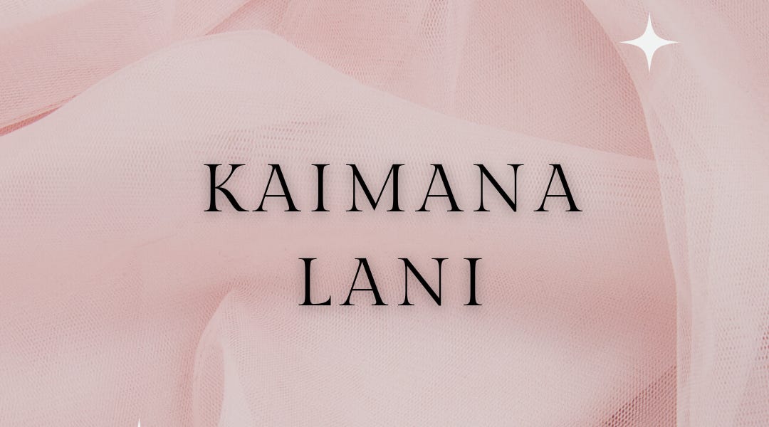 Food Trauma - Kaimana Lani’s Substack