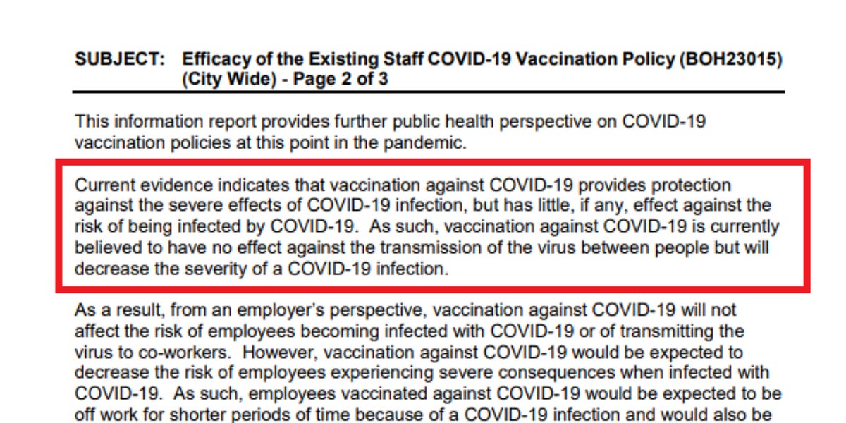 The city of Hamilton, Ontario, is set to drop its vaccine mandate for ...