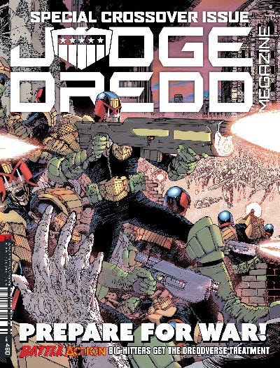2000 AD and Judge Dredd Megazine Crossover With Battle Picture Weekly ...