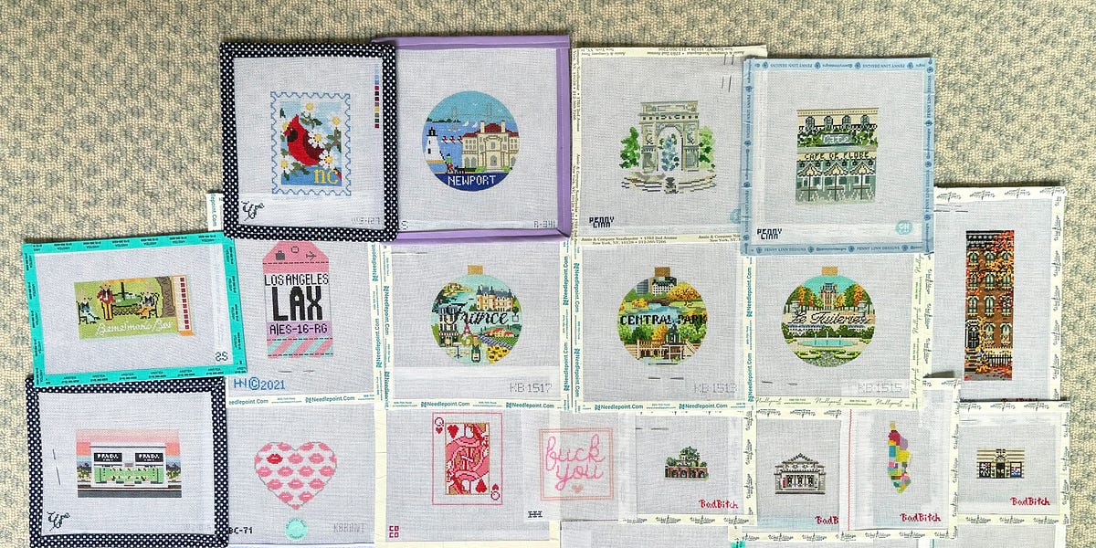 My Stash Library - Bicoastal Stitches