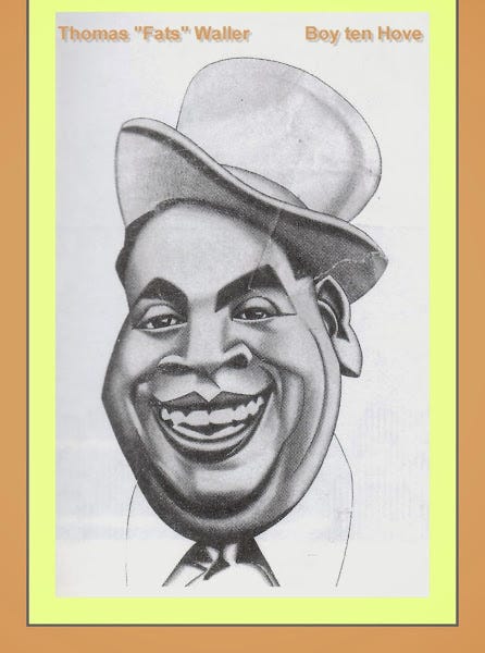Thomas "Fats" Waller - 1904-1943 - by Steven Cerra