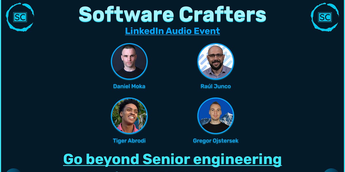 Software Crafters - Senior Software Engineering event