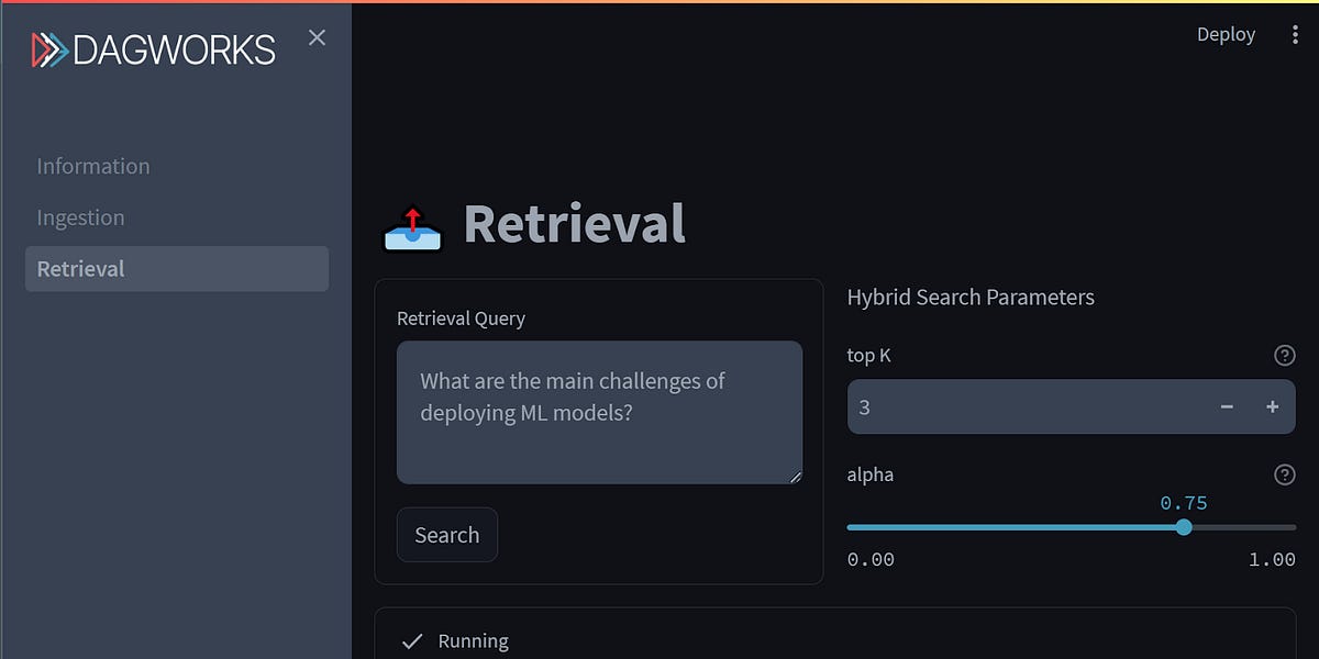 Retrieval augmented generation (RAG) with Streamlit, FastAPI, Weaviate ...