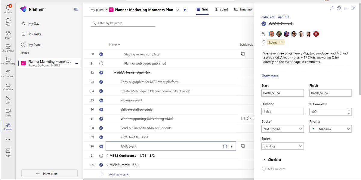 4 out of 5 tasks completed - by Mark Kashman - The KashBox