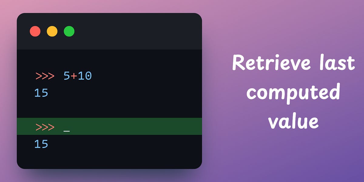 7 Uses of Underscore in Python - by Avi Chawla