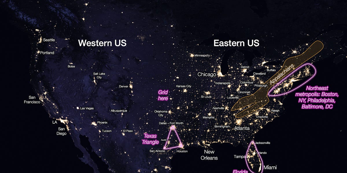 The Top 50 US Cities: Why Are They Where They Are?