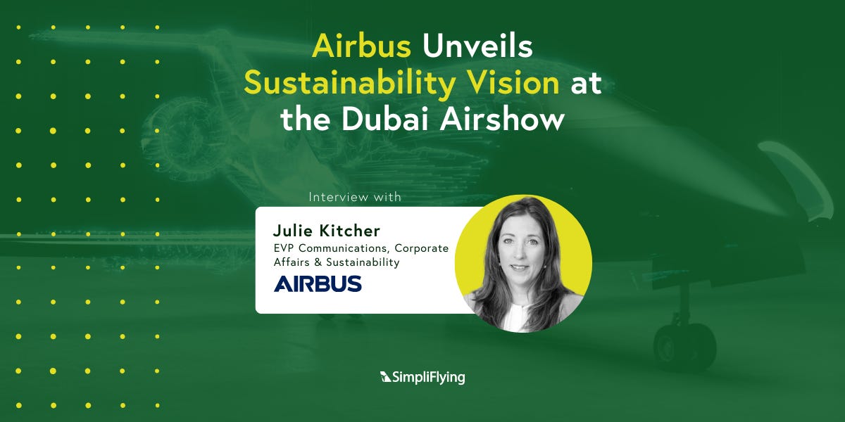 Airbus unveils sustainability vision at the Dubai Airshow