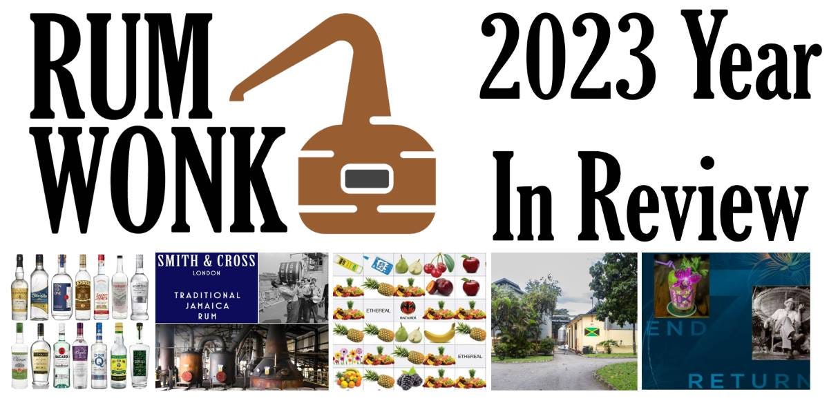 Rum Wonk 2023 Year In Review - by Matt Pietrek - Rum Wonk