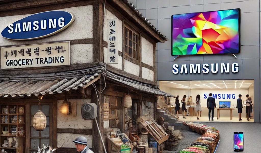 The Evolution of Samsung: From Groceries to Global Tech Giant