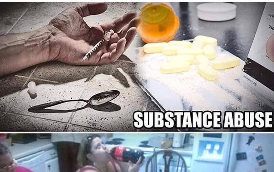 Substance Abuse has Many Forms - by Marcella Piper-Terry