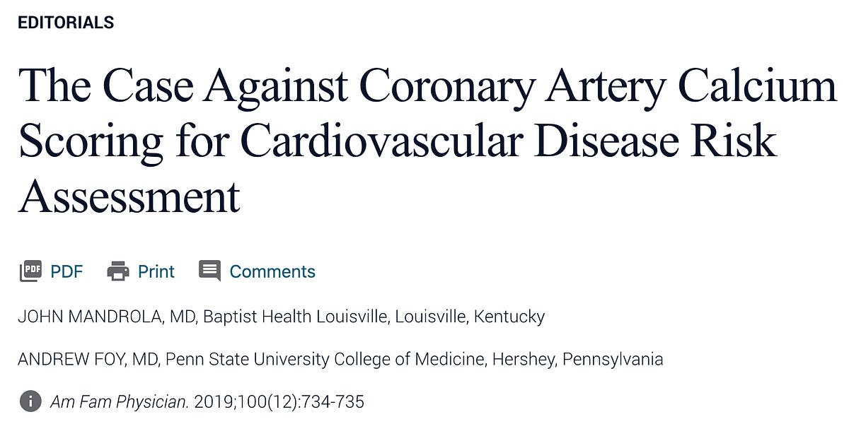 Foy and Mandrola Talk Coronary Calcium and a New Super-Exciting ...
