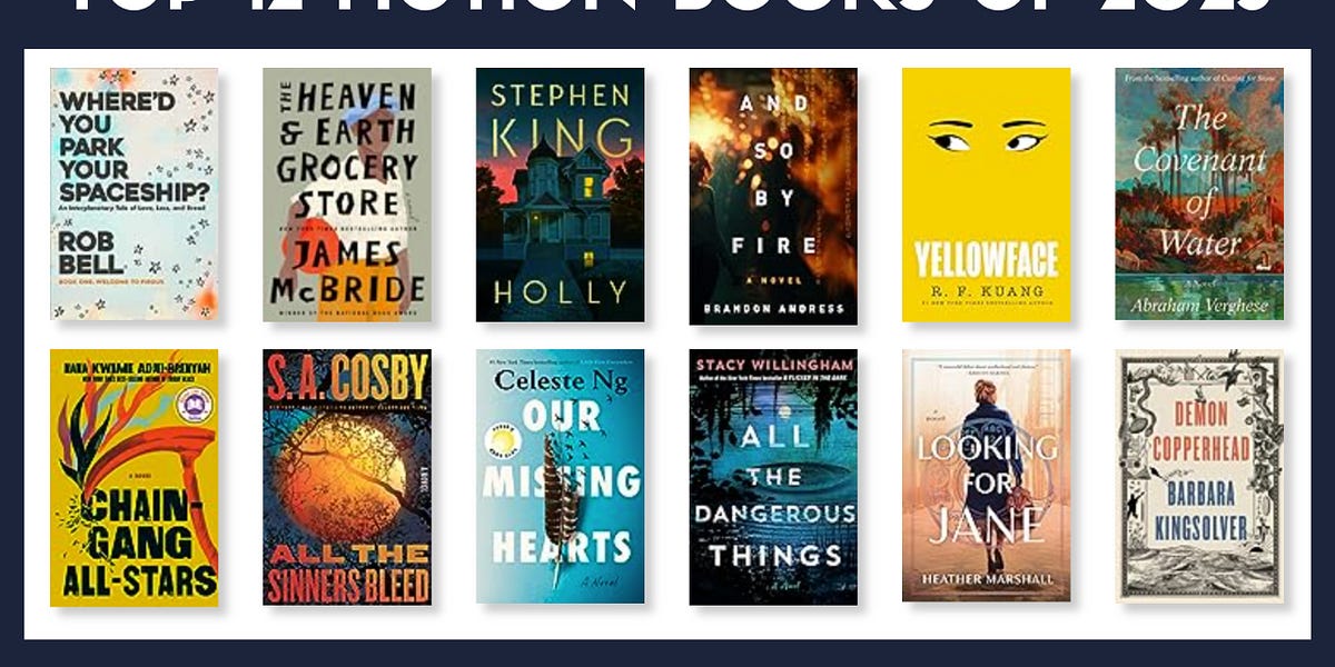 Top 12 Fiction Books of 2023 - by Pastor Paul Dazet