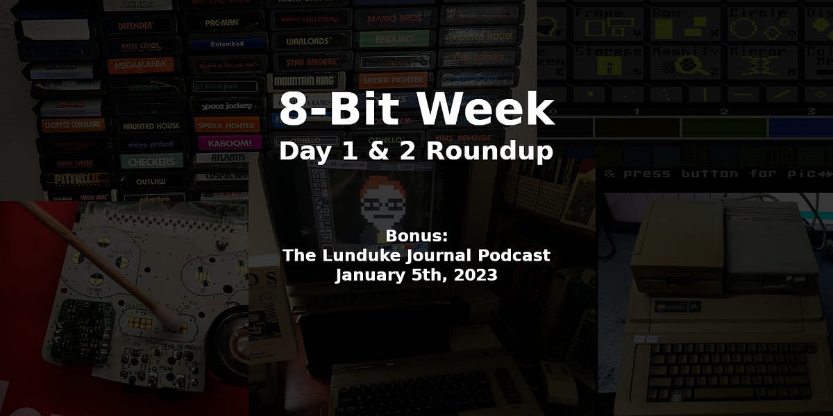 8-Bit Week -- Day 1 & 2 Roundup - by Bryan Lunduke