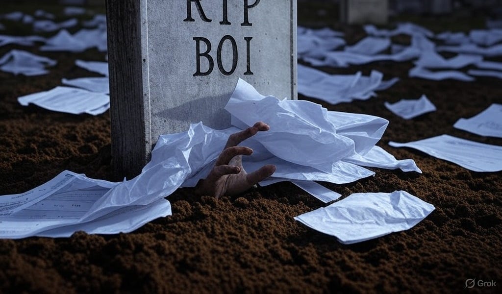 The Death of BOI - by Lau Vegys