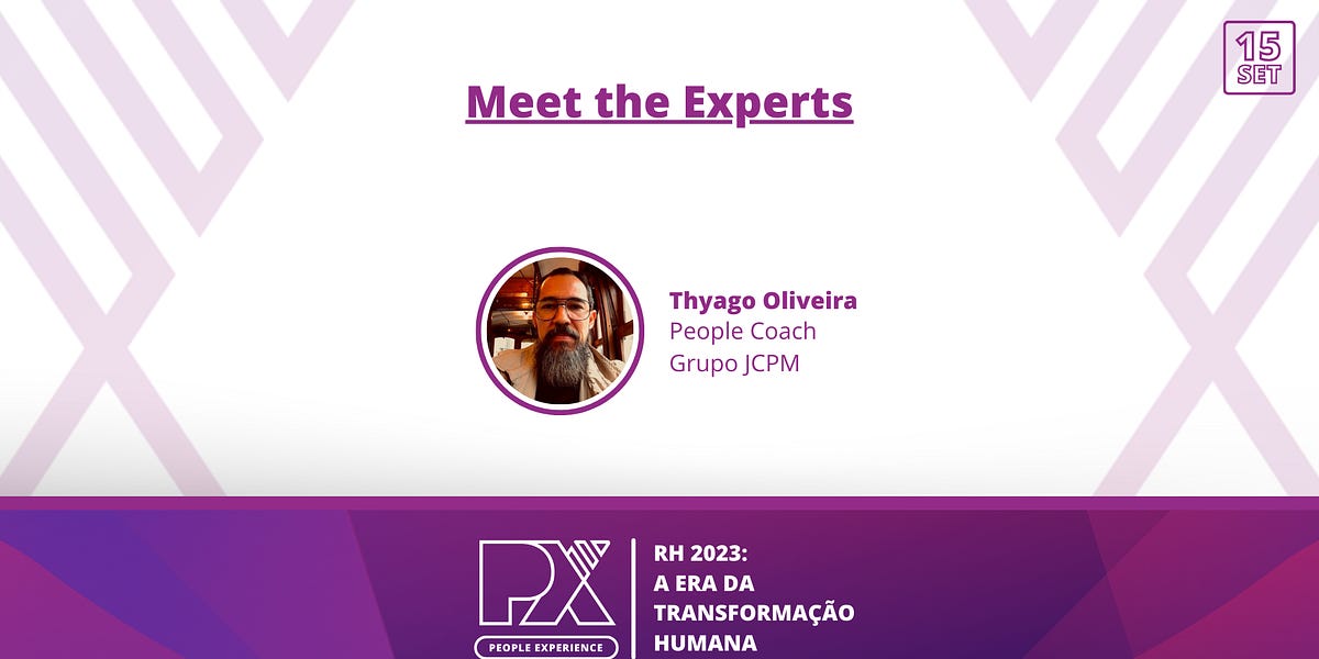 Meet the Experts - Thyago Oliveira - Prensa