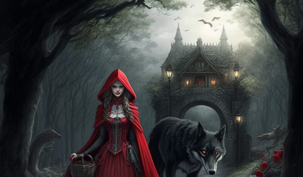 The True Story of Red Riding Hood - by Dascha Paylor