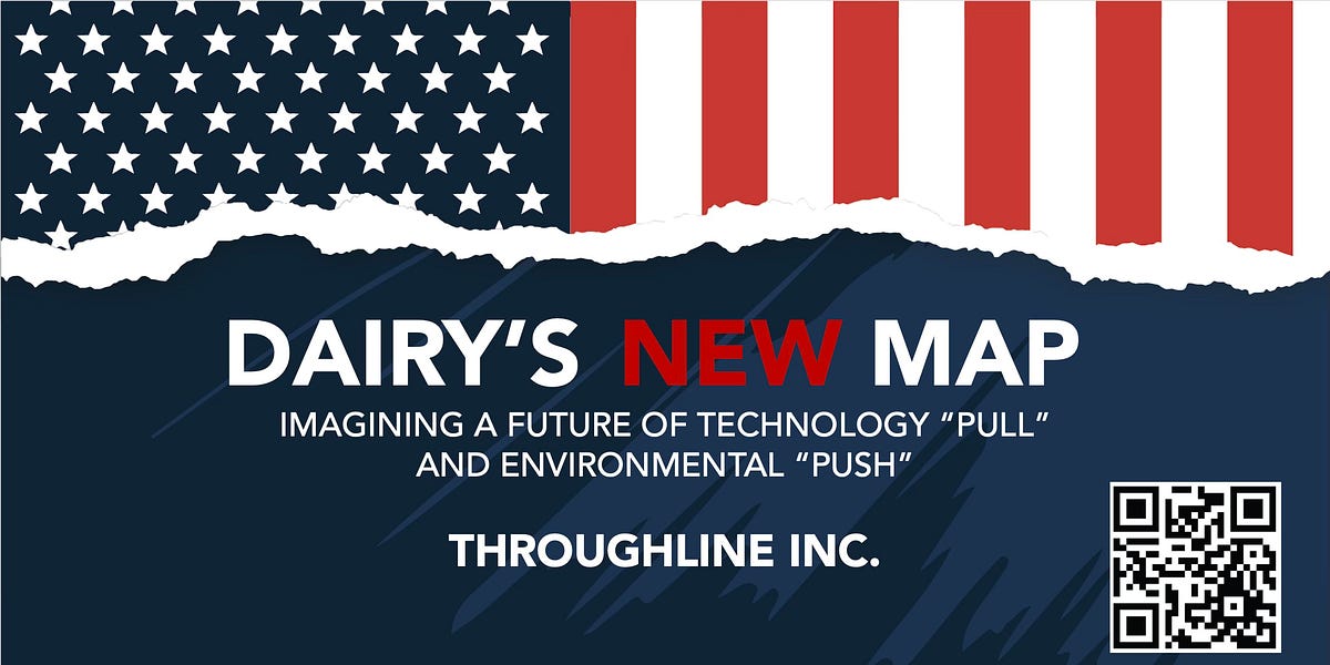 Plotting "Dairy's New Map" with a hundred or so Wisconsin dairy farmers