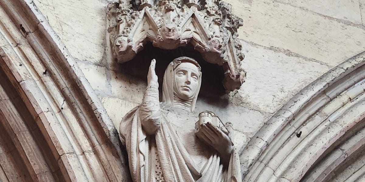 St Hilda of Whitby - by A Catholic Pilgrim