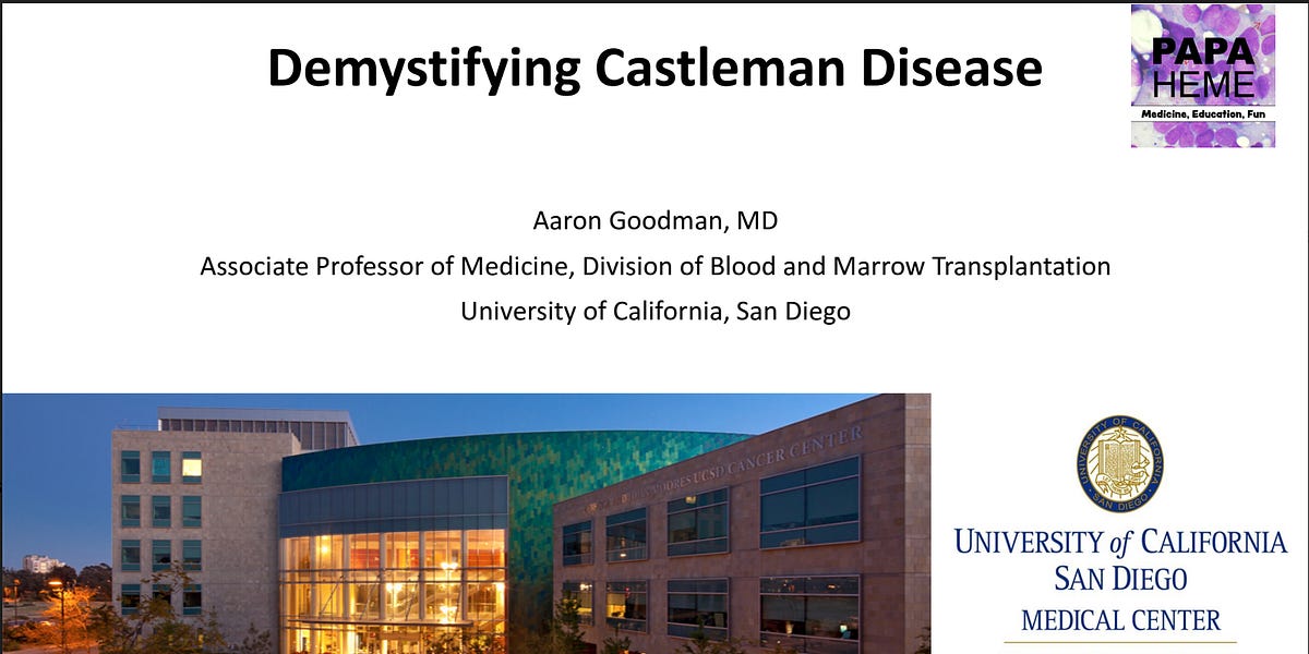 Dymystifying Castleman Disease