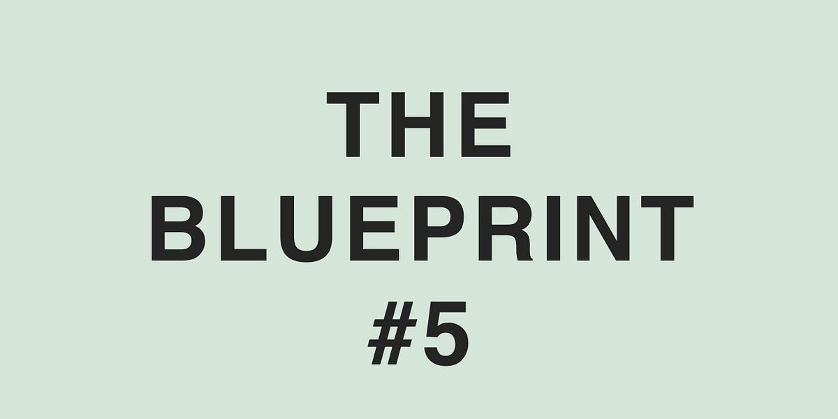 The Blueprint #5 - The Blueprint