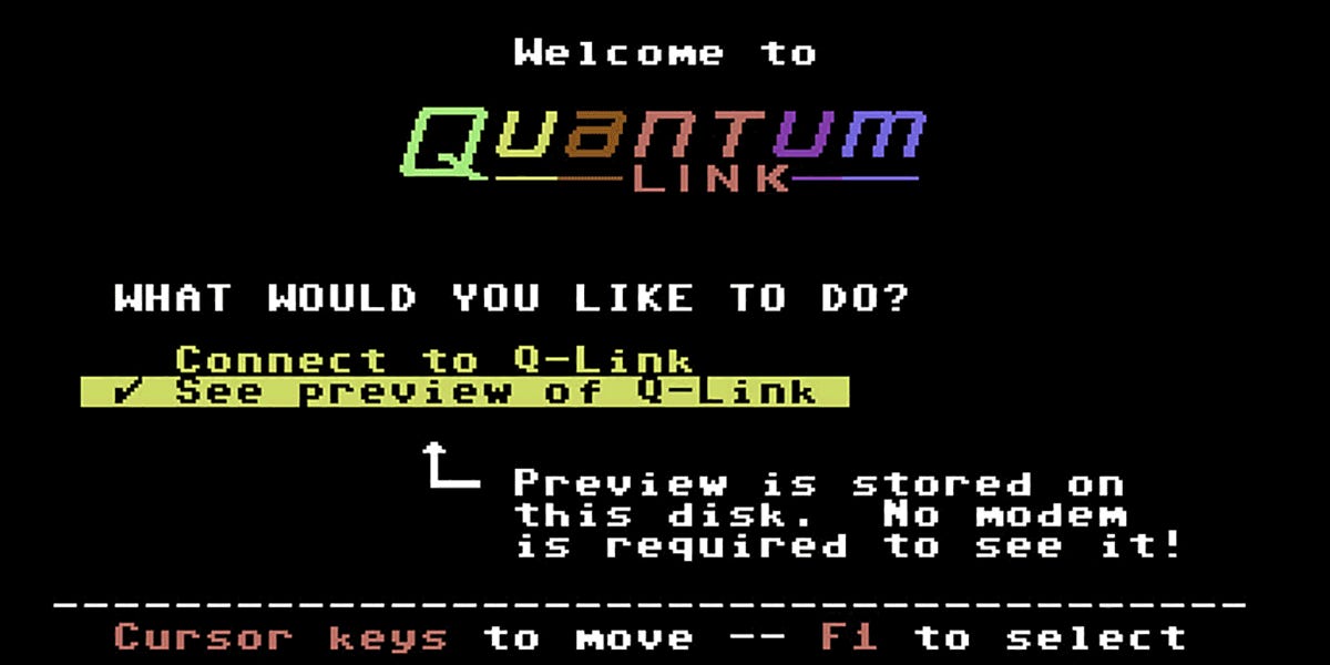 Quantum Link for the Commodore 64 - The Retroist