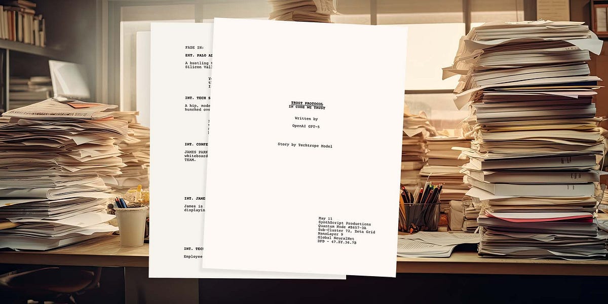 In Code We Trust - by Dré Labre - Design Fiction Daily