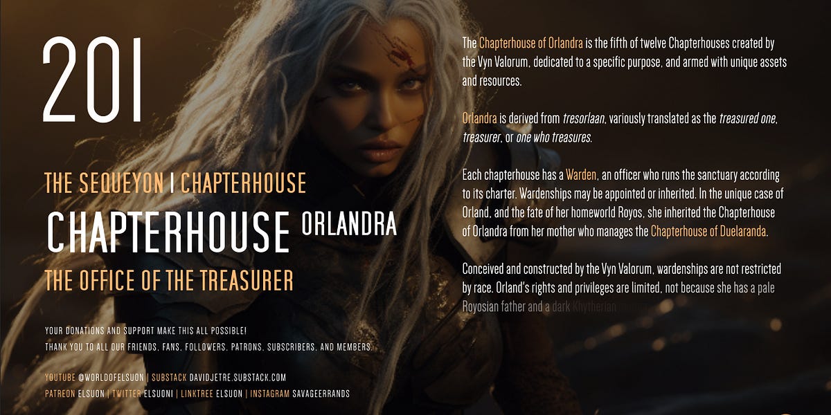 Elsuon | Chapterhouse Orlandra - The World of Elsuon