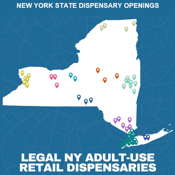 🏪 NY Cannabis Control Board Approves 109 More Licenses