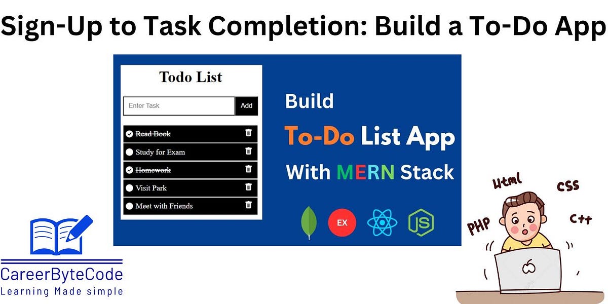From Zero to Full-Stack Hero: Master the MERN Stack by Building a Stylish and Functional To-Do ...