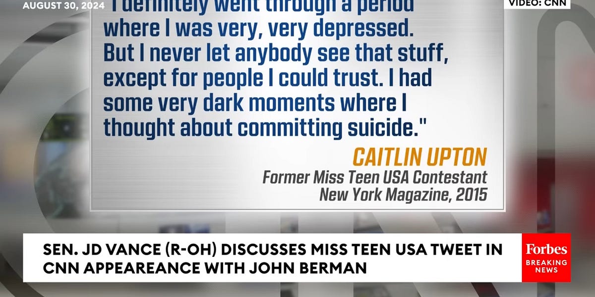 JD Vance, Just Another Bully Who Thinks He’s A Wisecracking Maverick