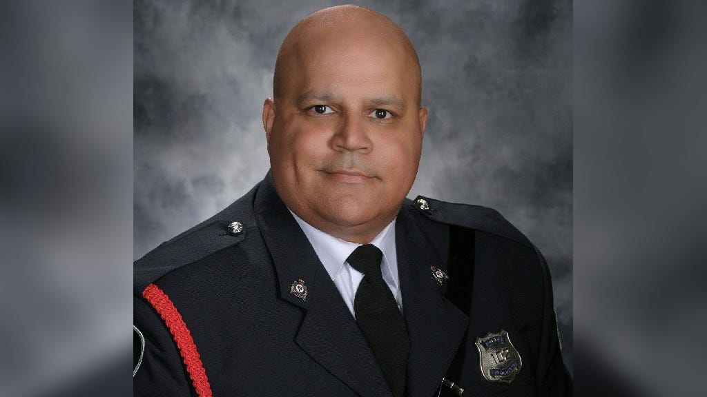 Hero officer was devoted dad - and my friend