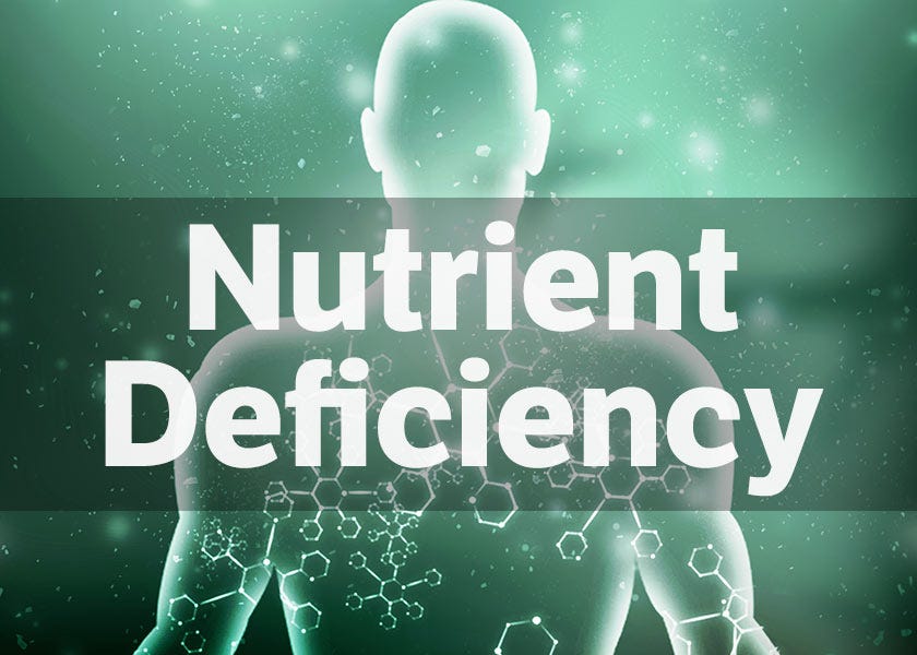 13 Most Common Nutrient Deficiencies