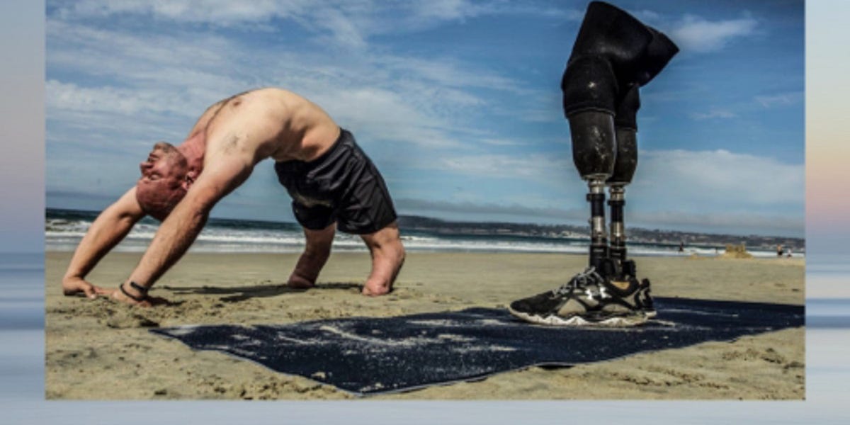 Army Veteran, Double Amputee, turned Yoga Instructor, Dan Nevins ...