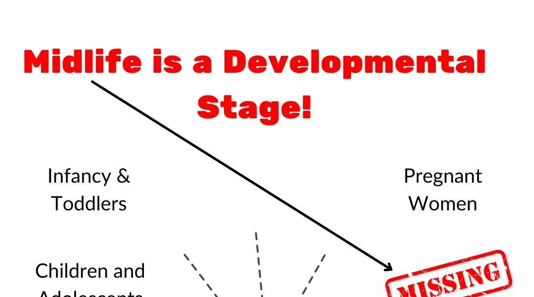 Why we MUST define the midlife developmental stage