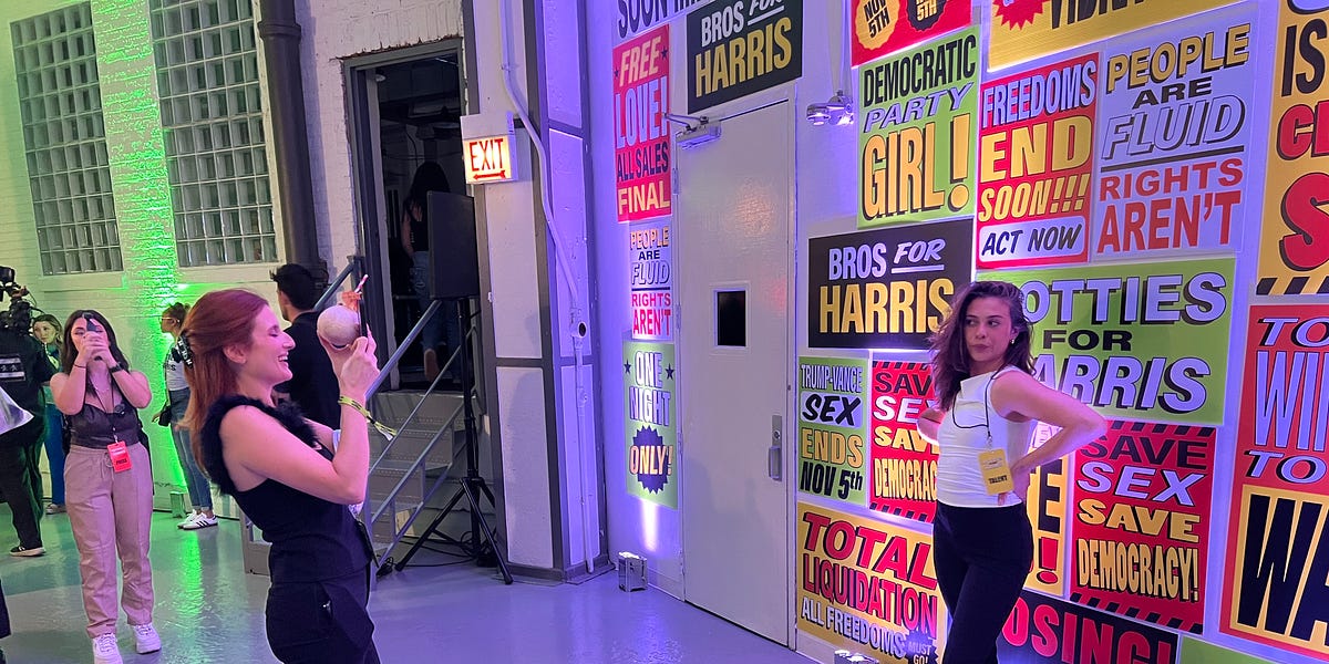 Among the "Hotties for Harris" — Live from the DNC in Chicago