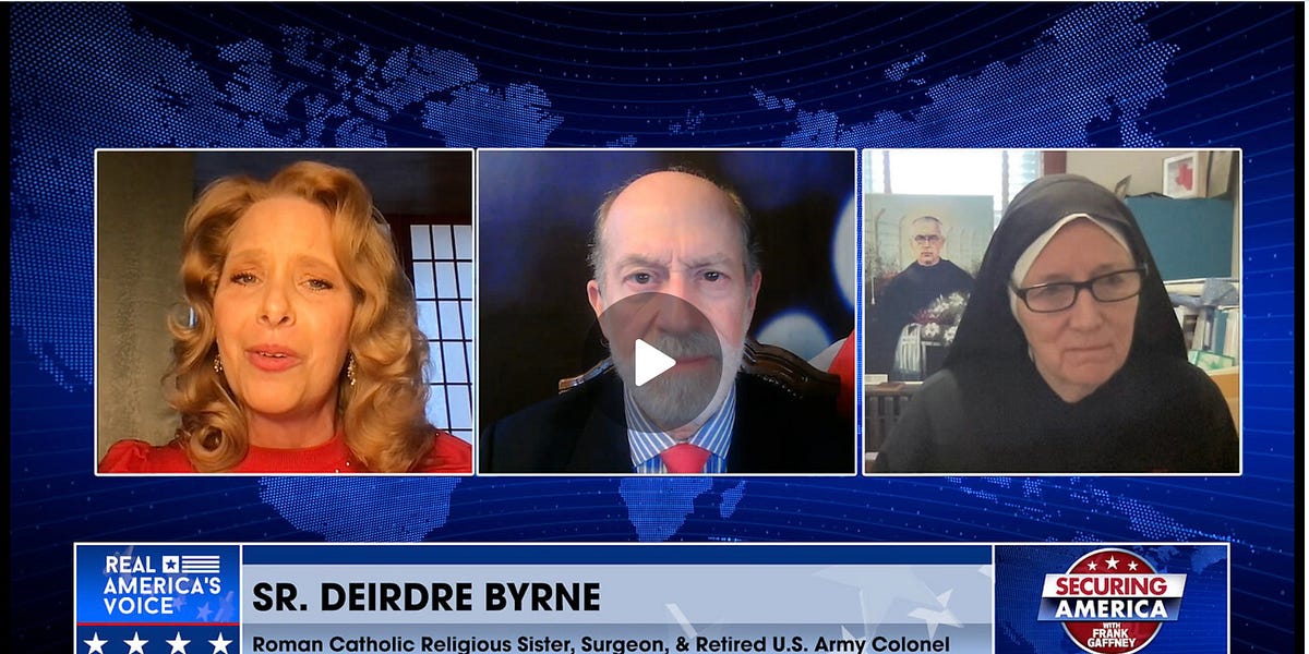 With Sam Faddis, Dede Laugesen, Sr. Dierdre "DeDe" Byrne & Cleo Pascal