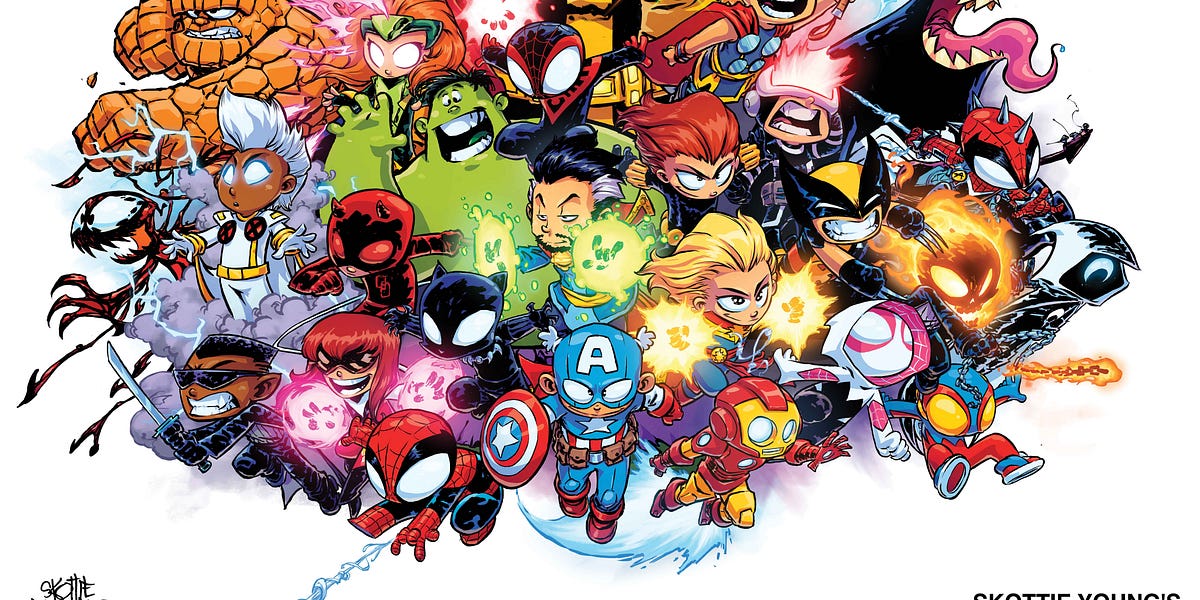 Big Marvel Anniversary! - by Skottie Young