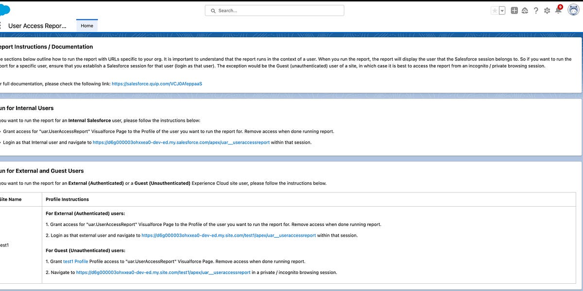 Authenticated And Guest User Access Report And Monitoring Documentation